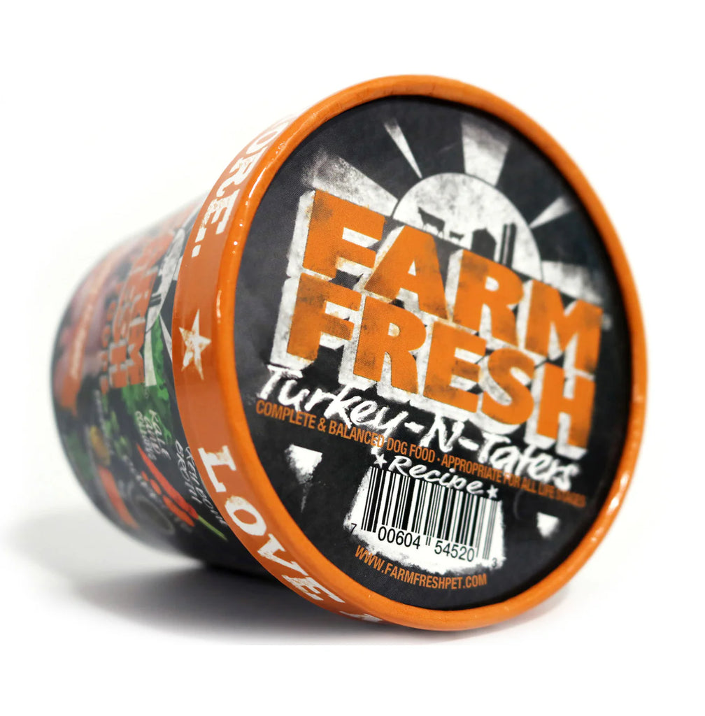 Farm Fresh Grain Free Turkey 'n Taters Dog Food – Animal Crackers Miami