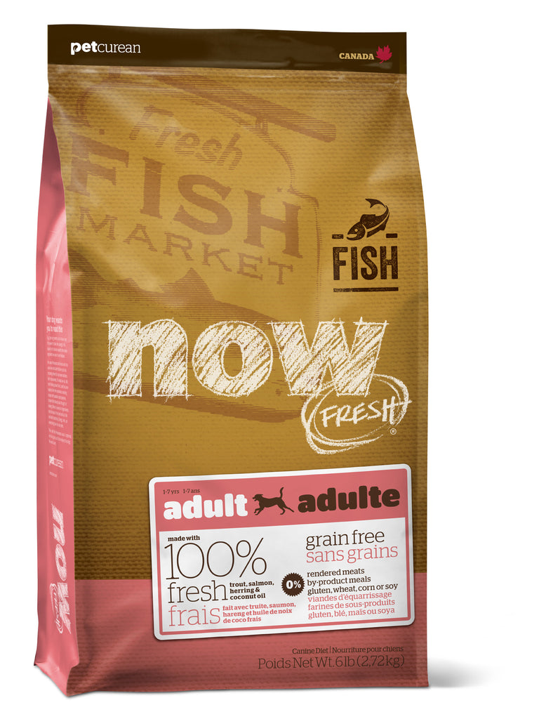 NOW FRESH FISH Recipe for Adult Dogs – Animal Crackers Miami